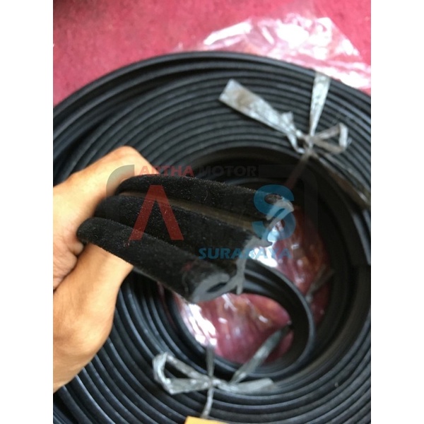 Jual Karet Rel Kaca Mobil Beludru / Window Chanel Run Glass WR023 ...