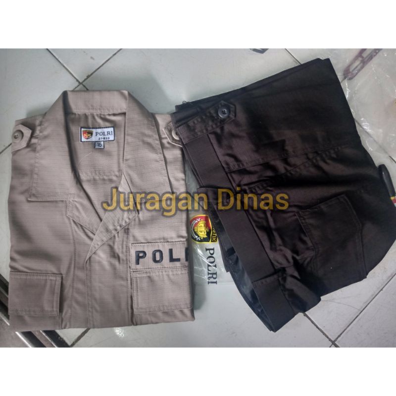 Jual 1 STEL BAJU CELANA PDL JATAH POLRI PDLT SERAGAM PDL SATPAM ...