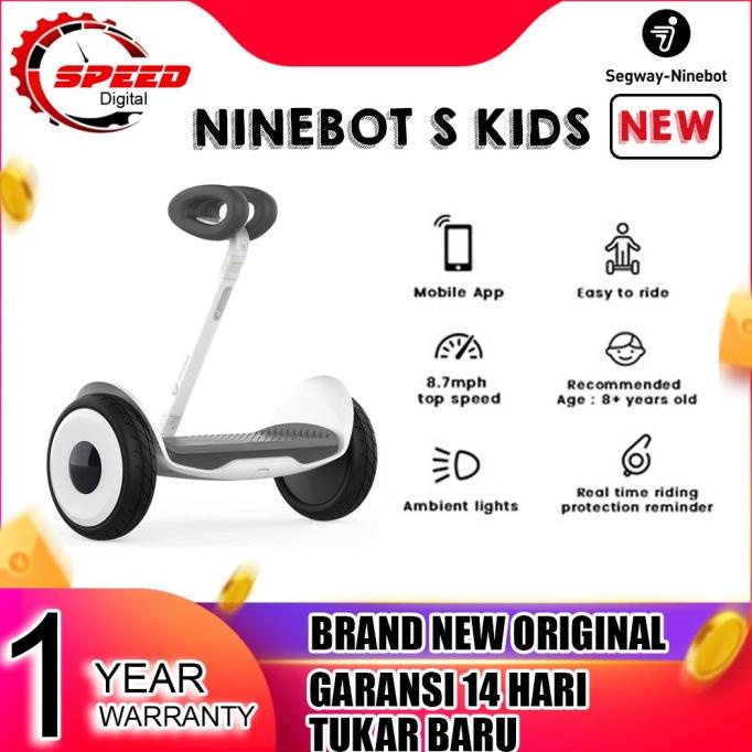 Jual SEGWAY NINEBOT S KIDS SELF-BALANCING ANAK SCOOTER ELECTRIC ...