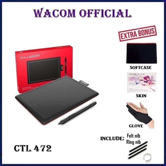 Jual Jual!! Wacom One by CTL-472/K0-CX Creative Pen Tablet CTL472 CTL ...