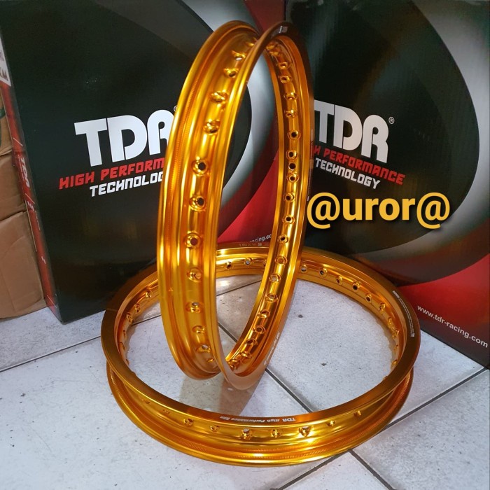 Jual Velg - Rim TDR W Shape Ring 14 x 140/160 warna Gold | Shopee Indonesia