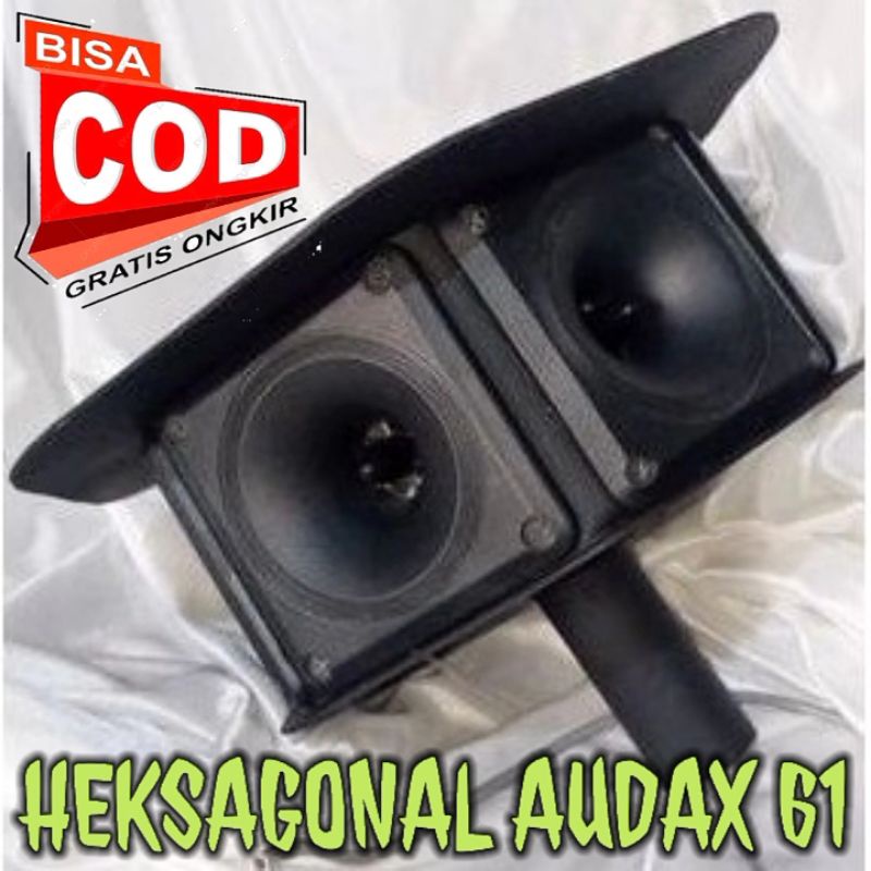 Jual Tweeter Panggil Walet Hexagonal Audax 61 | Shopee Indonesia