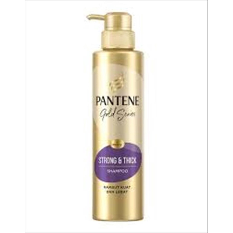 Jual Pantene Shampoo Gold Series Strong Thick 125 Ml | Shopee Indonesia