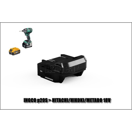 Jual Adapter Hitachi / Hikoki / Metabo 18v | Ingco ke Hitachi / Hikoki ...