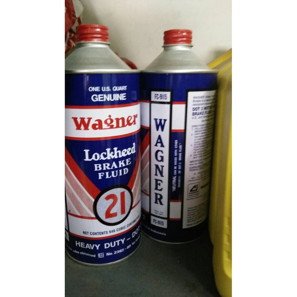 Jual Original WAGNER lockheed 21 FC9115 FC-9115 Brake Fluid / minyak ...