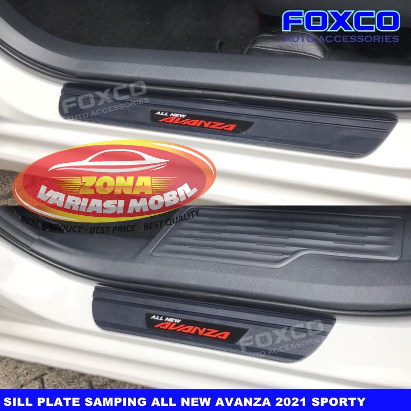 Jual Sill plate Side scuff plate samping All New Avanza 2022 Sporty GR ...