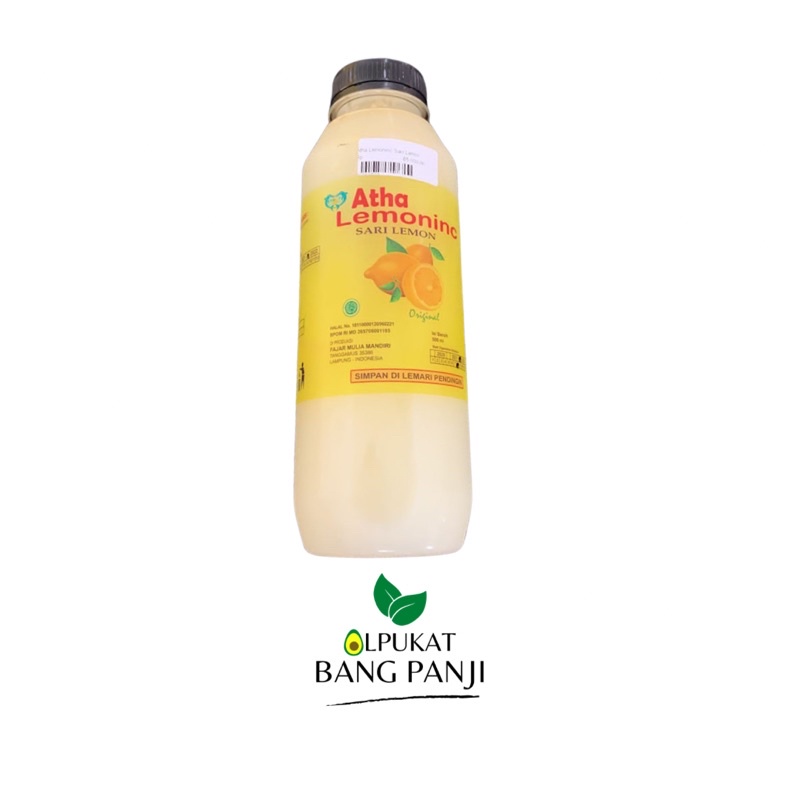Jual ALPUKAT BANG PANJI - ATHA LEMONIC Sari Lemon Peras 500ml | Shopee ...