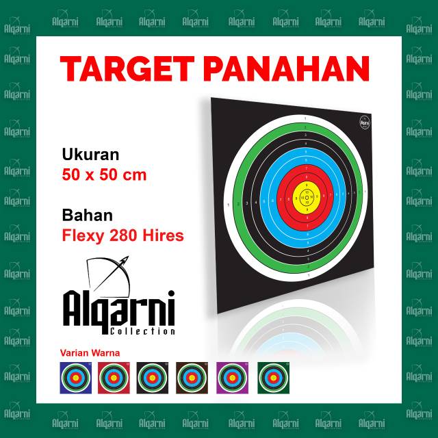 Jual Face target/target panah/sasaran panah 50cm x 50cm | Shopee Indonesia