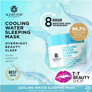 Jual Azarine Cooling Water Sleeping Mask 25gr | Azarine Masker Tidur ...