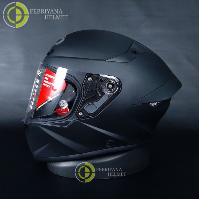 Jual HELM KYT TT COURSE SOLID BLACK DOFF | Shopee Indonesia