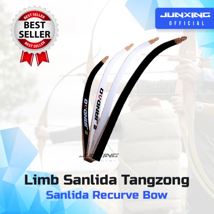 Jual Limb Jandao Sanlida Tangzong Recurve Bow - 66 inch, 24 lbs ...