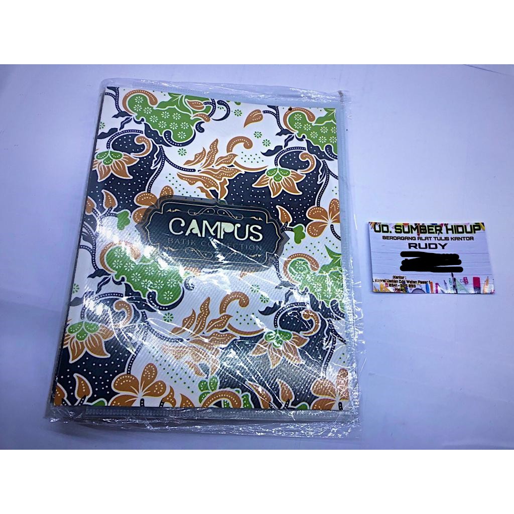 Jual Binder Model Campus Batik Collection | Shopee Indonesia