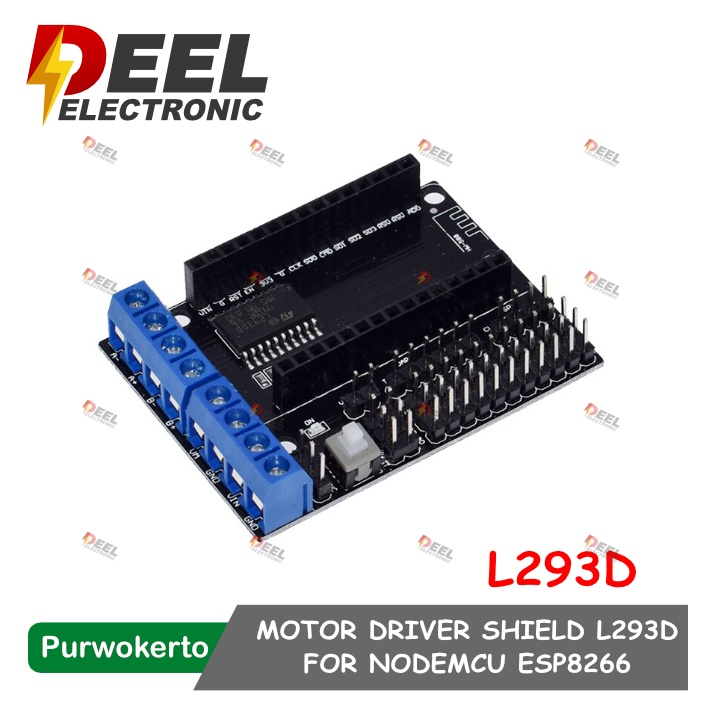 Jual MOTOR DRIVER SHIELD L293D FOR NODEMCU ESP8266 ESP-12S SHIELD L293 | Shopee Indonesia