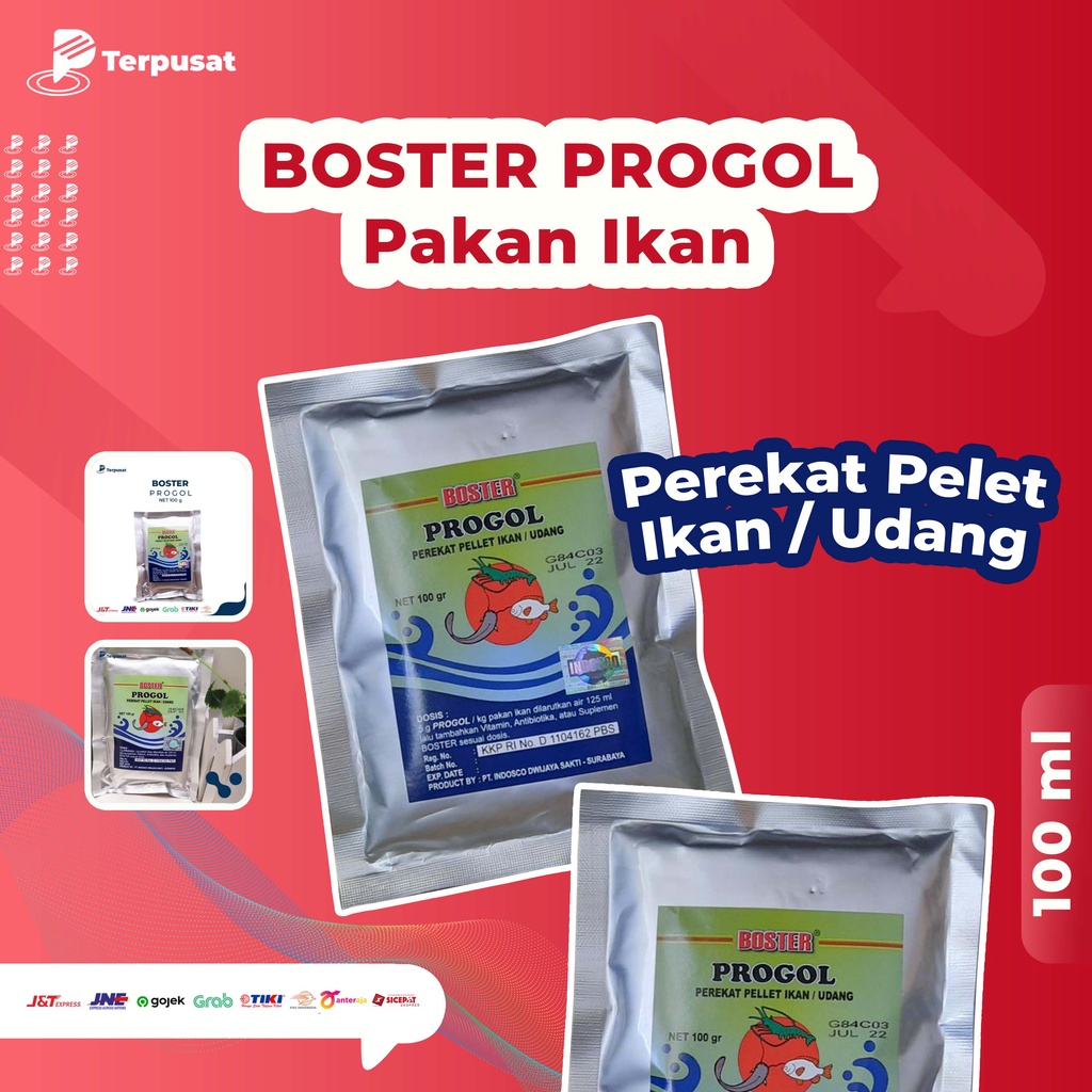 Jual Boster Progol 100 gram Obat Ikan Perekat Pakan pelet Ikan | Shopee ...