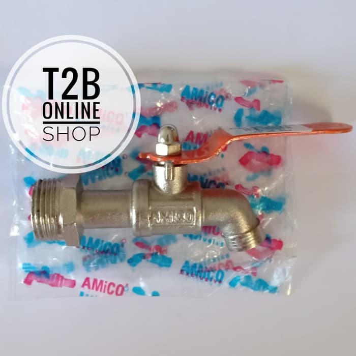 Jual Keran / Kran Air Besi Amico 1/2 dim Keran Taman Tembok | Shopee ...