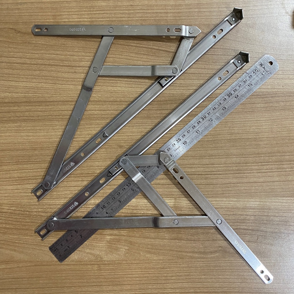 Jual Engsel Casement 16 Inch Friction Stay Engsel Jendela Aluminium 40 ...
