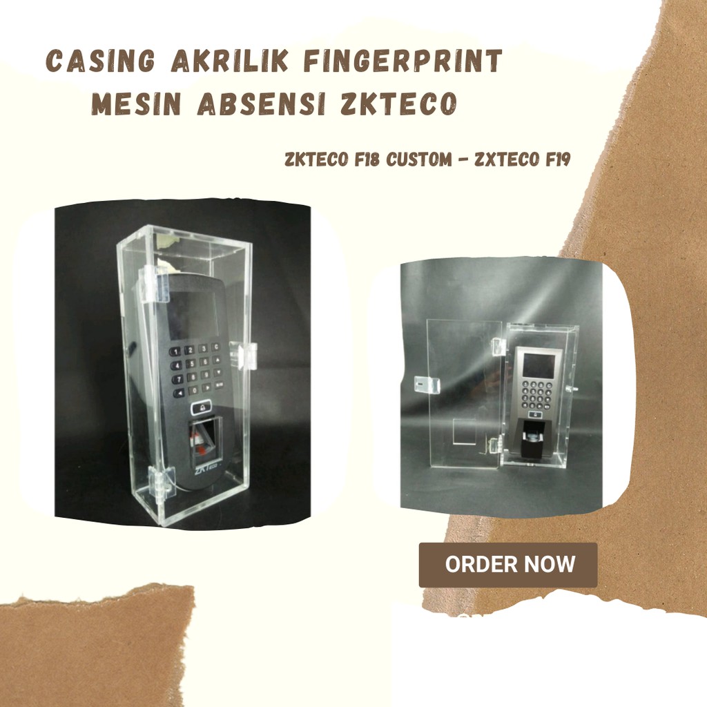 Jual Casing Finger Print/Mesin Absensi Akrilik | Shopee Indonesia