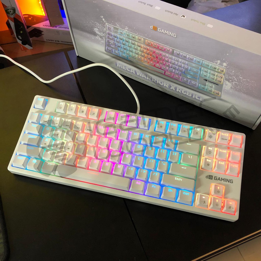 Jual DA Meca Warrior X RGB ICE TKL Mechanical Gaming Keyboard | Shopee ...