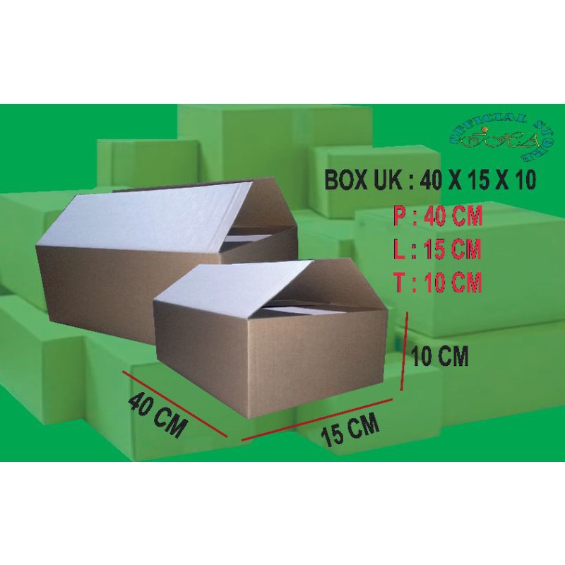 Jual box UK 40x15x10 | Shopee Indonesia