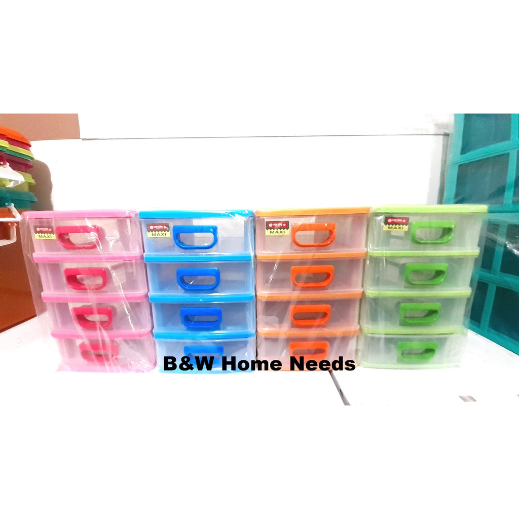 Jual Laci Container Maxi M4 Kontainer Estima 4 Susun Plastik Lion Star ...