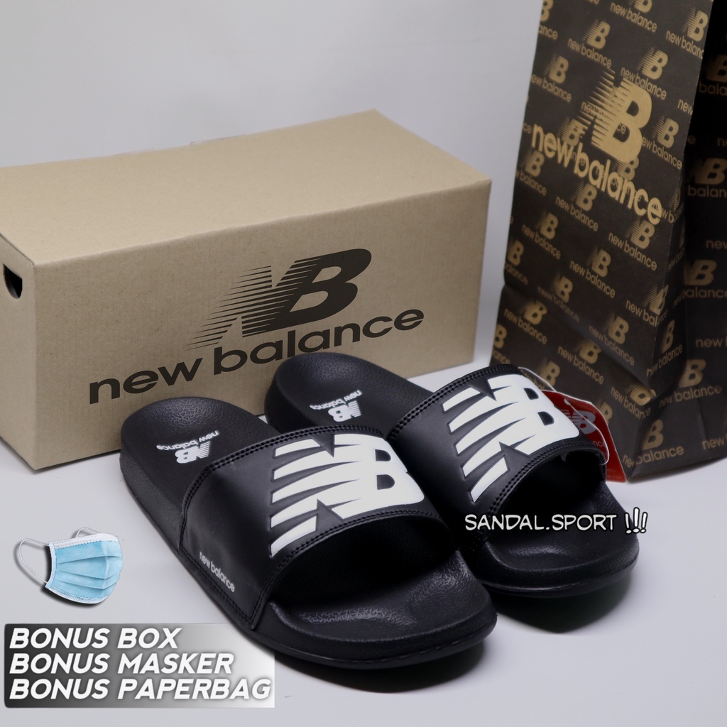 Jual Original sendal Sandal Hitam /slide flip flop Sandal pria dan ...