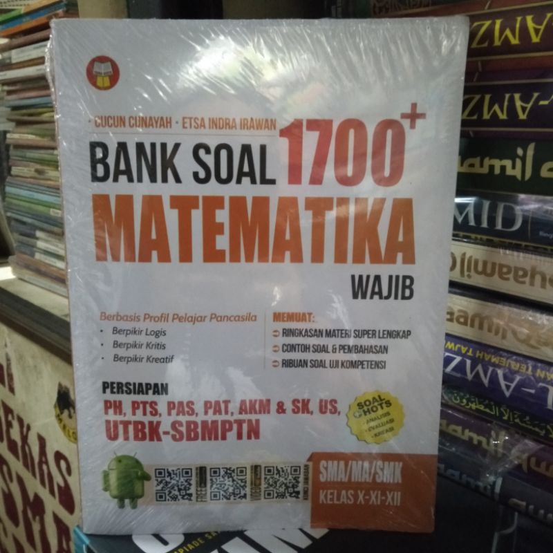 Jual BUKU 1700 BANK SOAL MATEMATIKA WAJIB KLS X XI XII SMA MA PENUNTUN ...