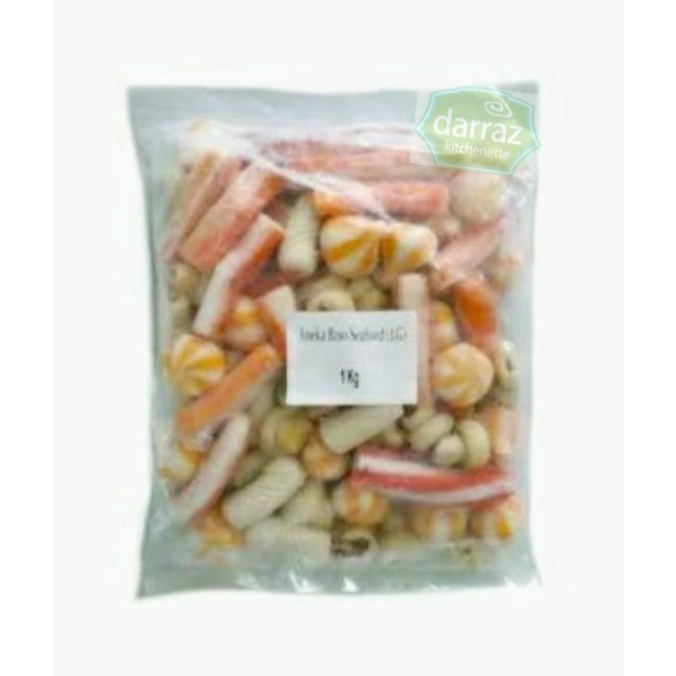 Jual cedea Baso seafood mix / baso seafood kiloan / frozen food ...