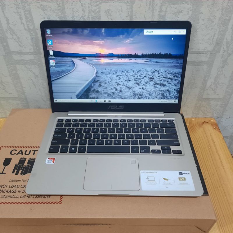 Jual Laptop Asus Vivobook A411Q Amd A12-9720P Gen7 Ram 4GB/SSD 128GB ...