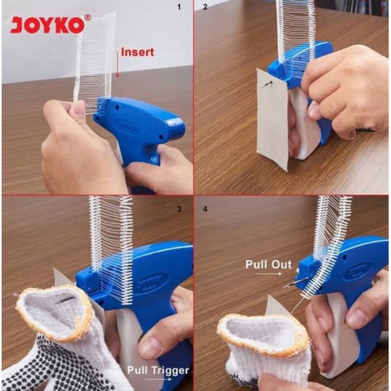 Jual JOYKO TG600 TAG GUN LABELLER ALAT TEMBAK TEMBAKAN MEREK LABEL ...