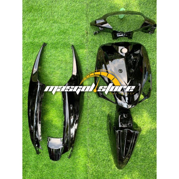 Jual Full body halus Mio smile Mio Sporty Hitam glossy & Doff | Shopee ...