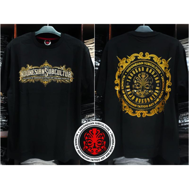 Jual KAOS INDONESIA SUBCULTURE ORIGINAL isc new sablon gold | Shopee ...