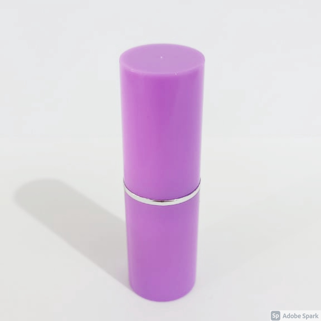 Jual Pot Wadah Lipstik Peluru Rata Botol Kosong Ungu/Kemasan Tempat Pot ...