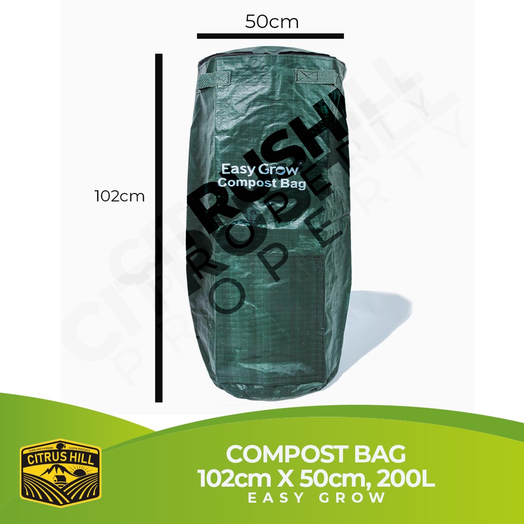 Jual COMPOST KOMPOS PLANTER BAG LARGE 200 Liter & 80 Liter EASY GROW ...