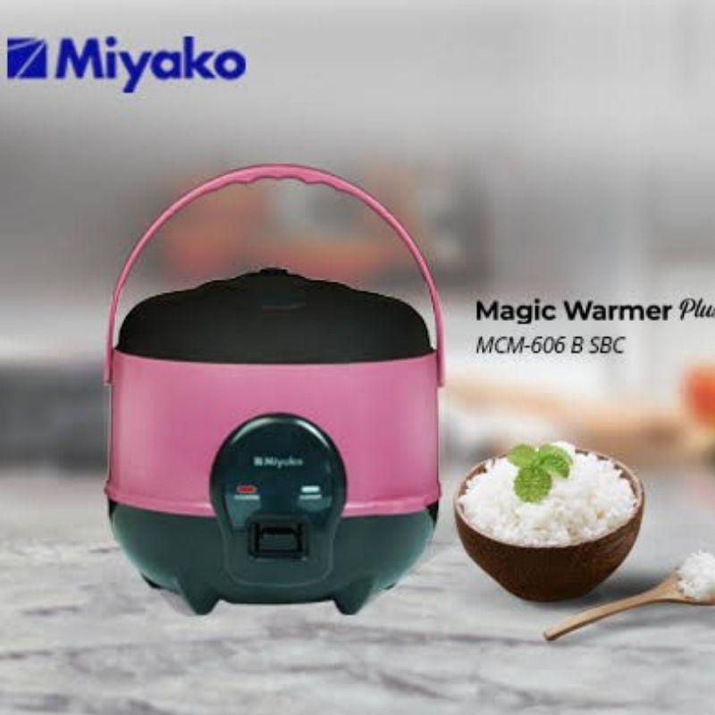 Jual Magic Com Miyako MCM606B SBC / MCM 606 B SBC / MCM-606B SBC - Rice ...