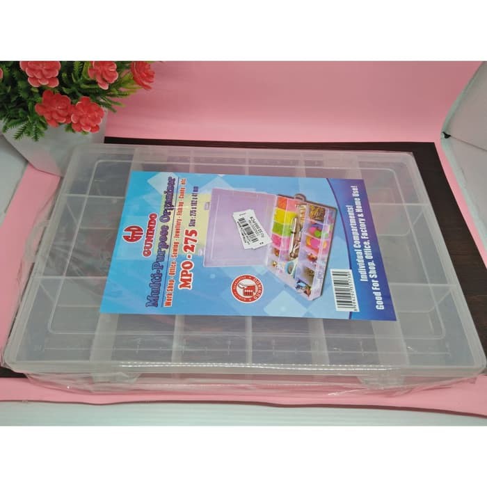 Jual KOTAK MPO-275 BESAR / KOTAK CONTAINER/ KOTAK MULTIFUNGSI | Shopee ...