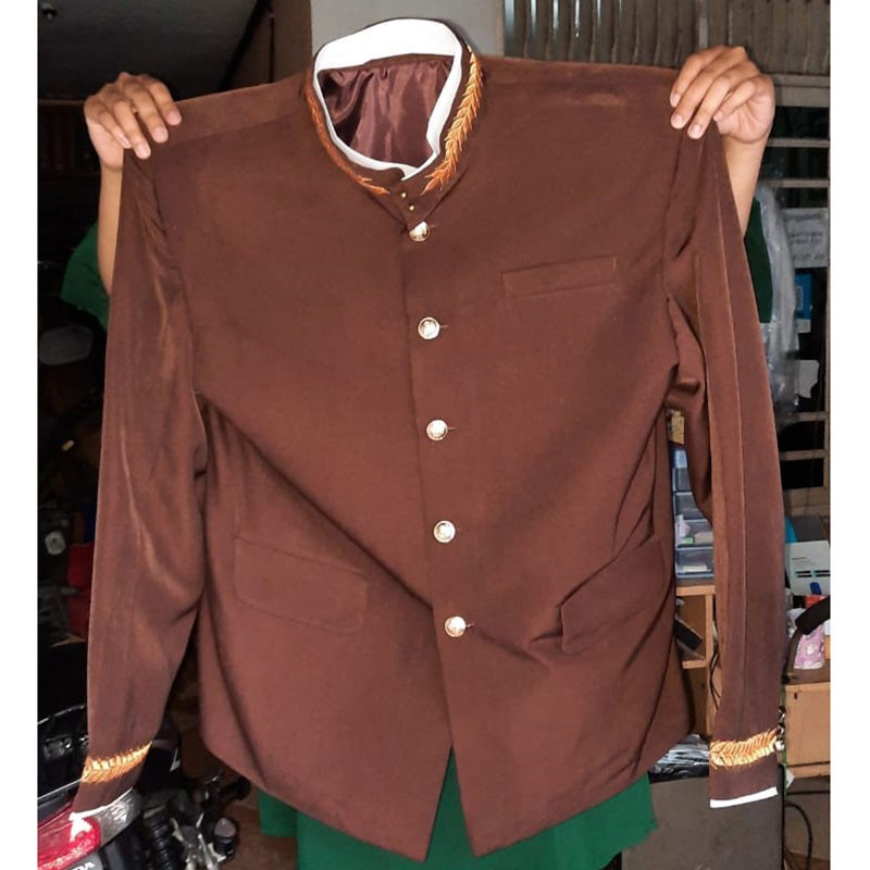 Jual Beskap Sunda Coklat Press Basofi | Shopee Indonesia