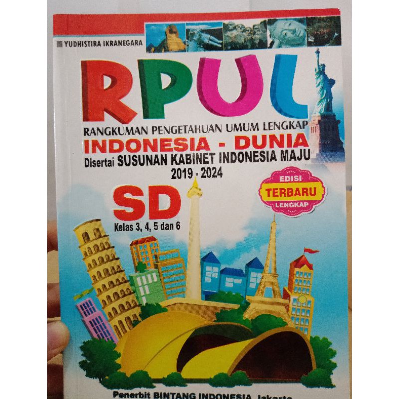 Jual Buku RPUL Indonesia-Dunia Edisi Terbaru(2019-2024) | Shopee Indonesia