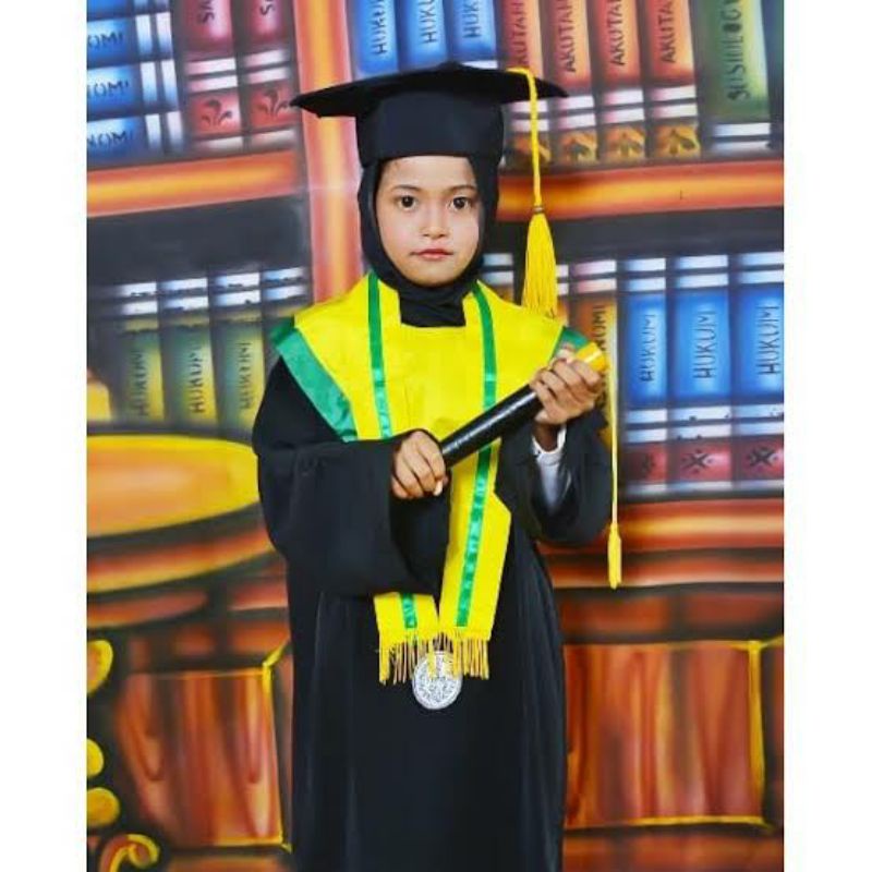 Jual BAJU TOGA WISUDA TK po | Shopee Indonesia