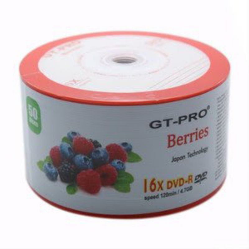 Jual DVD-R GT Pro Berries/ DVD Blank GT Pro Berries / DVD Kosong GT Pro ...