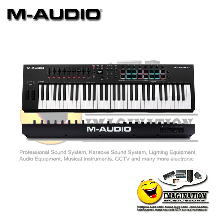 Jual M-Audio Oxygen Pro 61 61-key Keyboard Controller | Shopee Indonesia