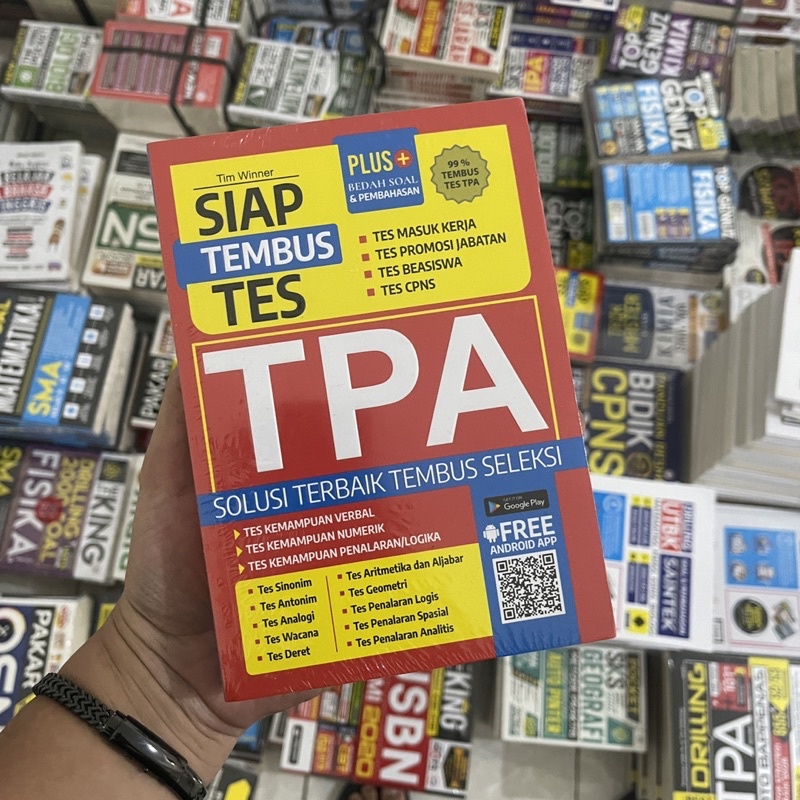 Jual BUKU PSIKOTES SIAP TEMBUS TES TPA BY CHARISSA PUBLISHER | Shopee ... Jual BUKU PSIKOTES SIAP TEMBUS TES TPA BY CHARISSA PUBLISHER | Shopee ...