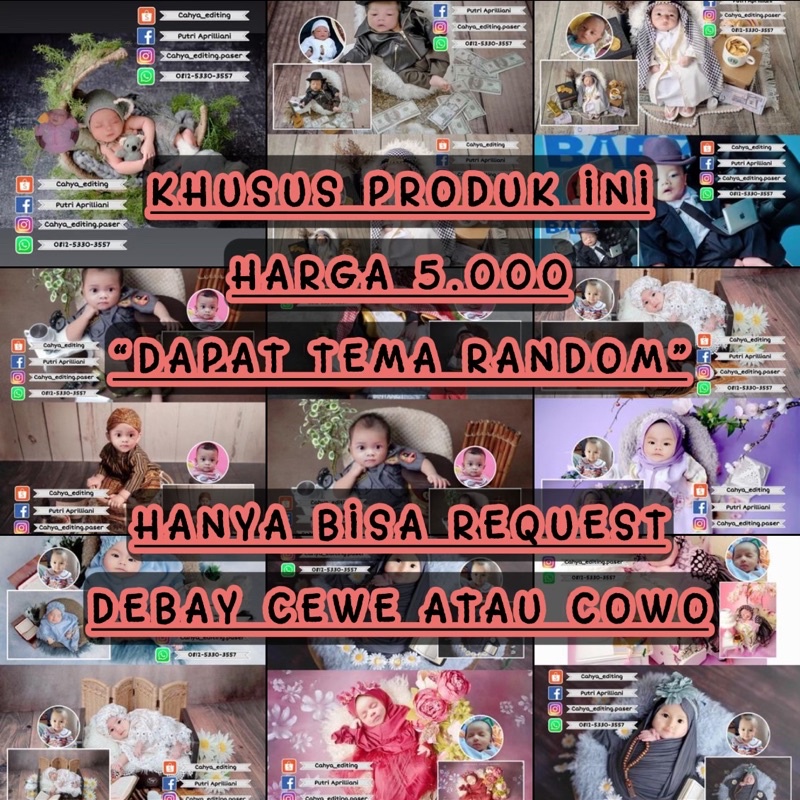 Jual JASA EDIT TEMA RANDOM | Shopee Indonesia