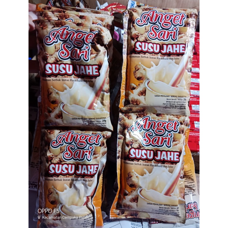 Jual Susu Jahe Anget Sari Renceng isi 10 Sachet | Shopee Indonesia