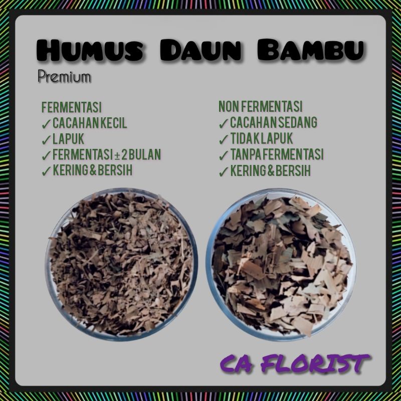 Jual Humus daun bambu fermentasi kualitas super, kemasan 8 liter ...