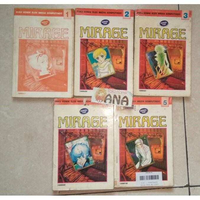 Jual Komik SET Mirage 1-5 Tamat (Keiko Takemiya) | Shopee Indonesia