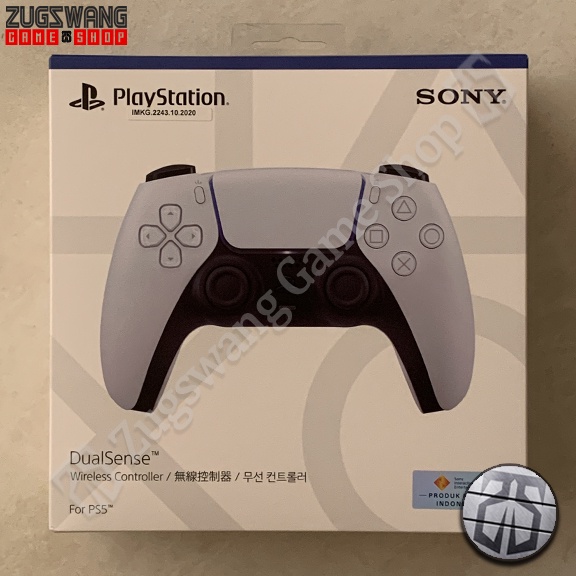 Jual DUALSENSE sony playstation ps 5 dual sense ps5 original white new ...