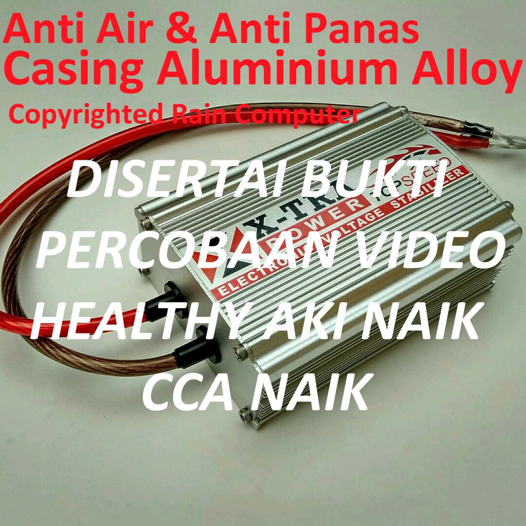 Jual Volt Stabilizer Aki Mobil penstabil tegangan listrik Electronics ...