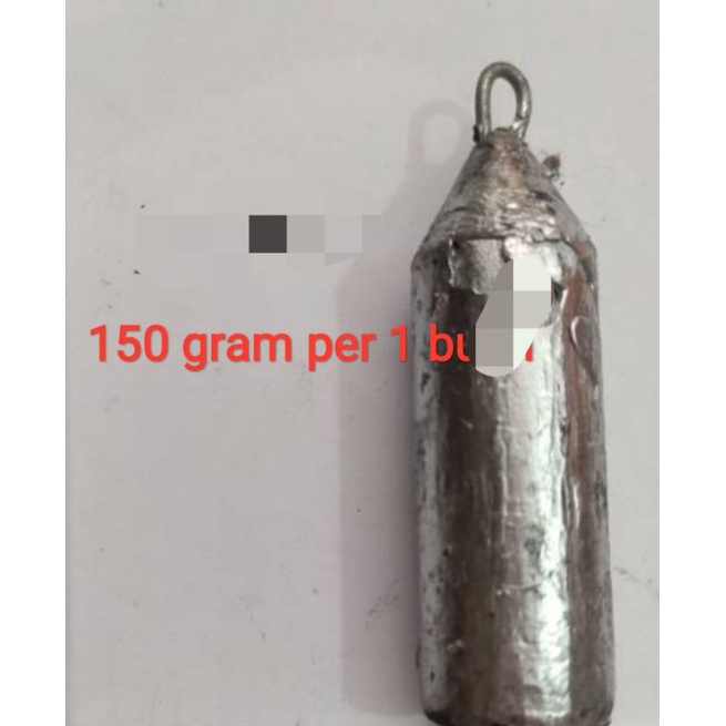 Jual Batu timah pemberat pancing timah gantung per variant ukuran ...