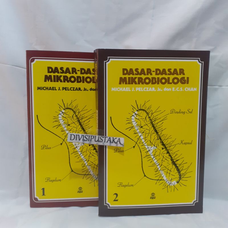 Jual Paket 2 Buku Dasar Dasar Mikrobiologi Pelczar Jilid 1 dan 2 | Shopee Indonesia