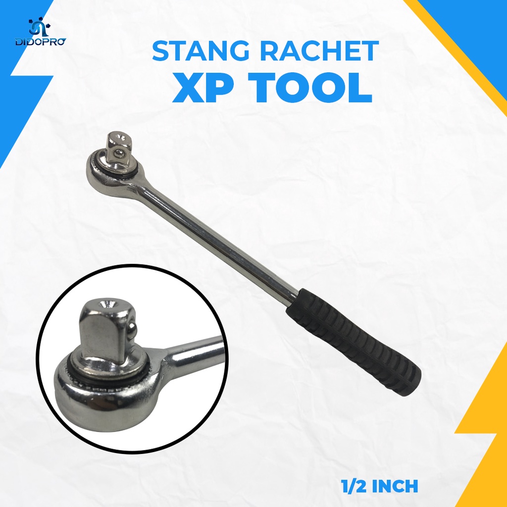 Jual Stang Sock Ratchet XPTOOL 1/2in 10in - Setang Sok Rachet Handle 1/ ...